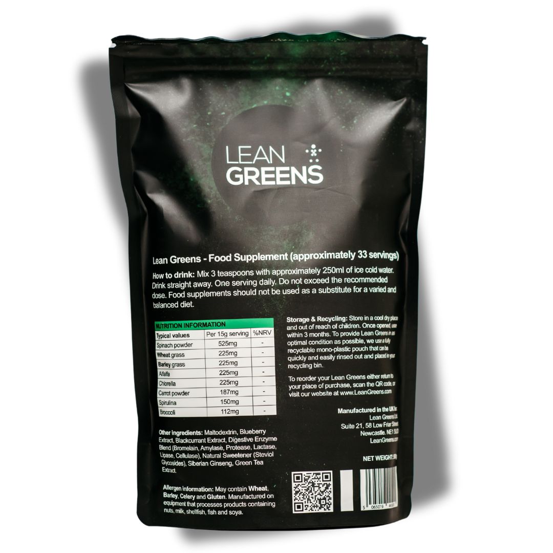 Greens Powder - Lean Greens - UK's Best Since 2012